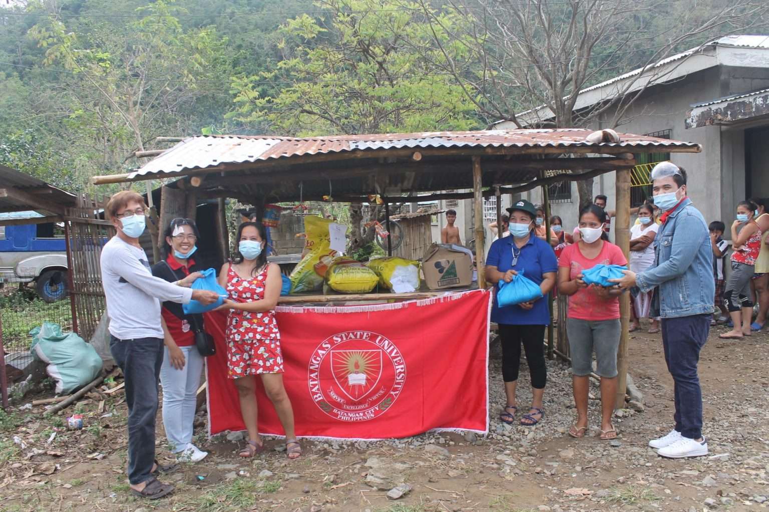 BatStateU extends help to typhoon-hit community through Lingap-Kabayan ...
