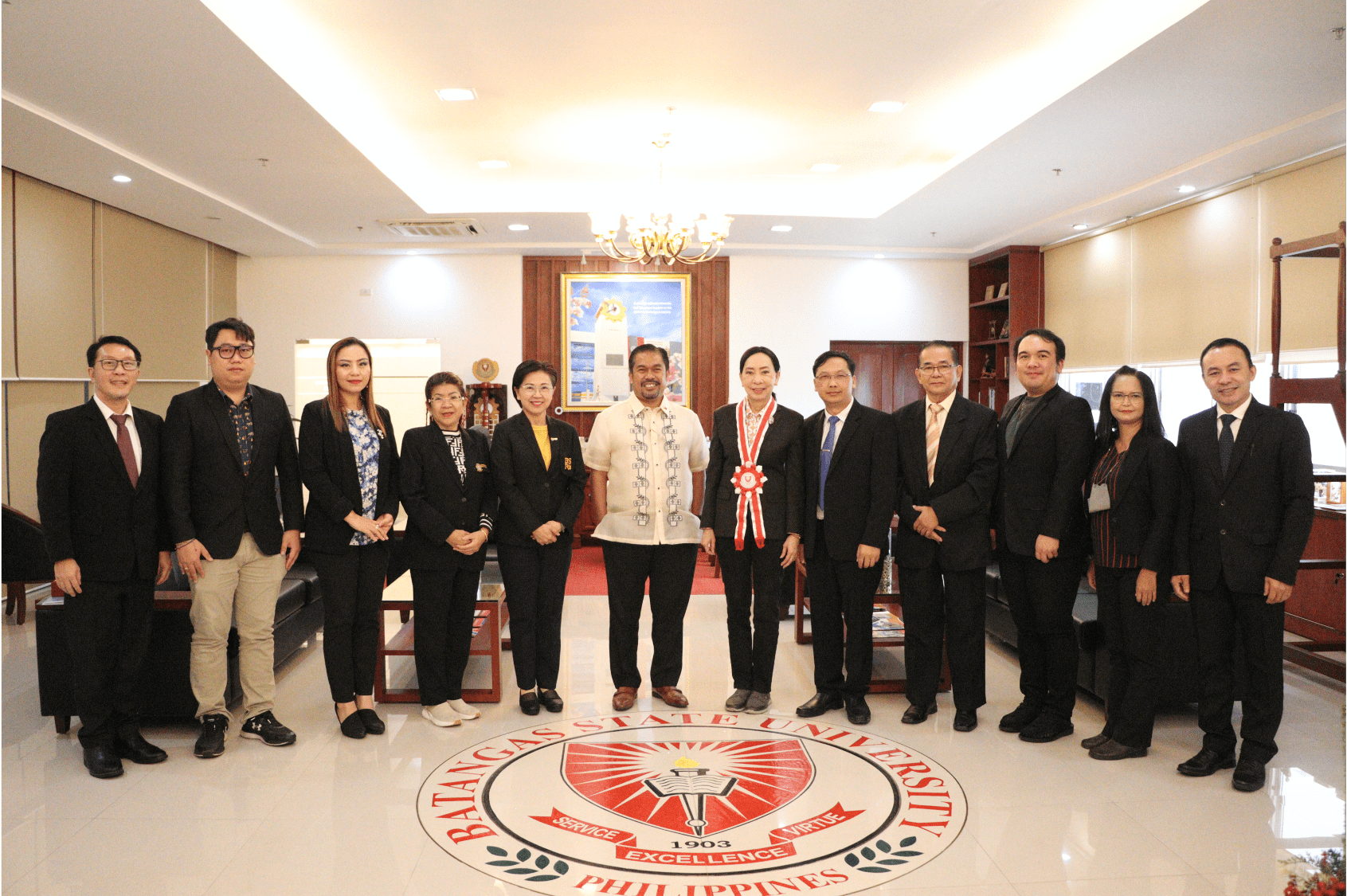 BSRU of Thailand visits BatStateU-The NEU to establish academic ties in ...